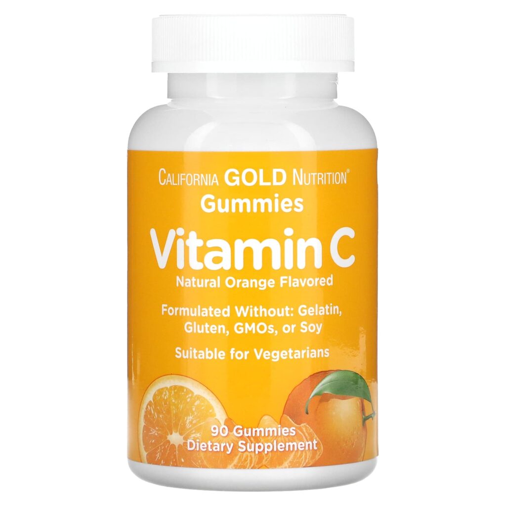 California Gold Nutrition, Vitamin C Gummies, 90 Gummies - Vitamins ...